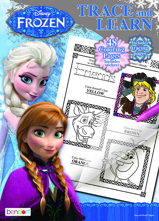 Wholesale Disney's Frozen Trace and Learn Activity Book (SKU 1931306 ...