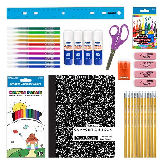 Wholesale Elementary Back to School Starter Kits - DollarDays