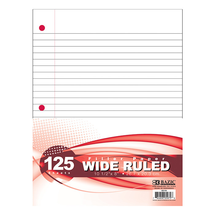 Wide Ruled Filler Paper Wholesale DollarDays wide-ruled-filler-paper-wholesale-dollardays