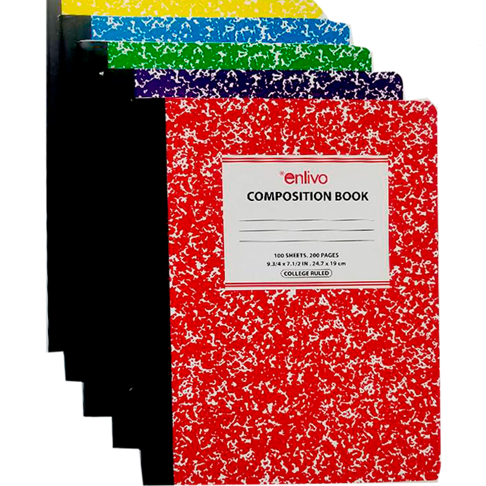 Wholesale Premium College Ruled Composition Notebook Assor SKU