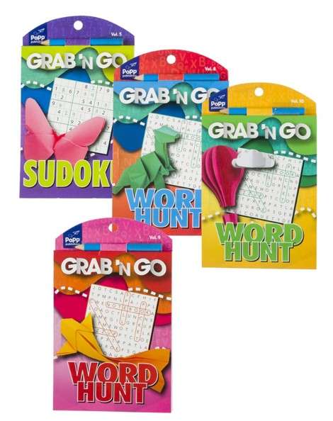 Grab and Go Puzzle Book - 48 Pages