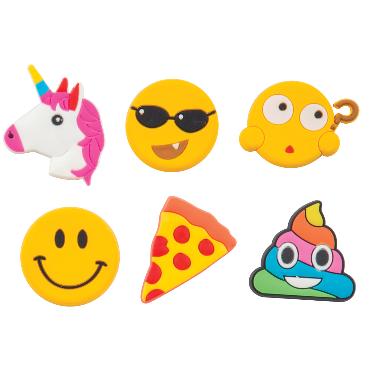 Wholesale Emoji Flexible Locker Magnet 24 Count Sku 2320722 Dollardays