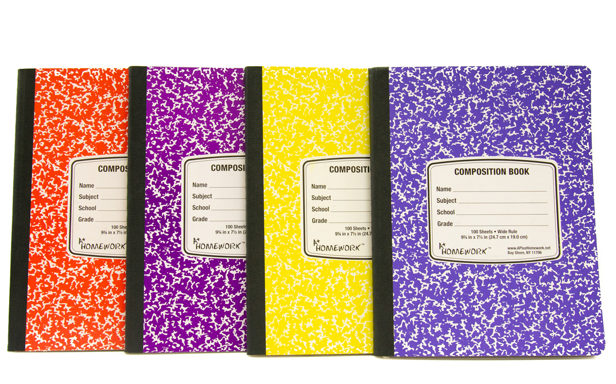 Wholesale Composition Notebook Wide Ruled SKU 664772 DollarDays