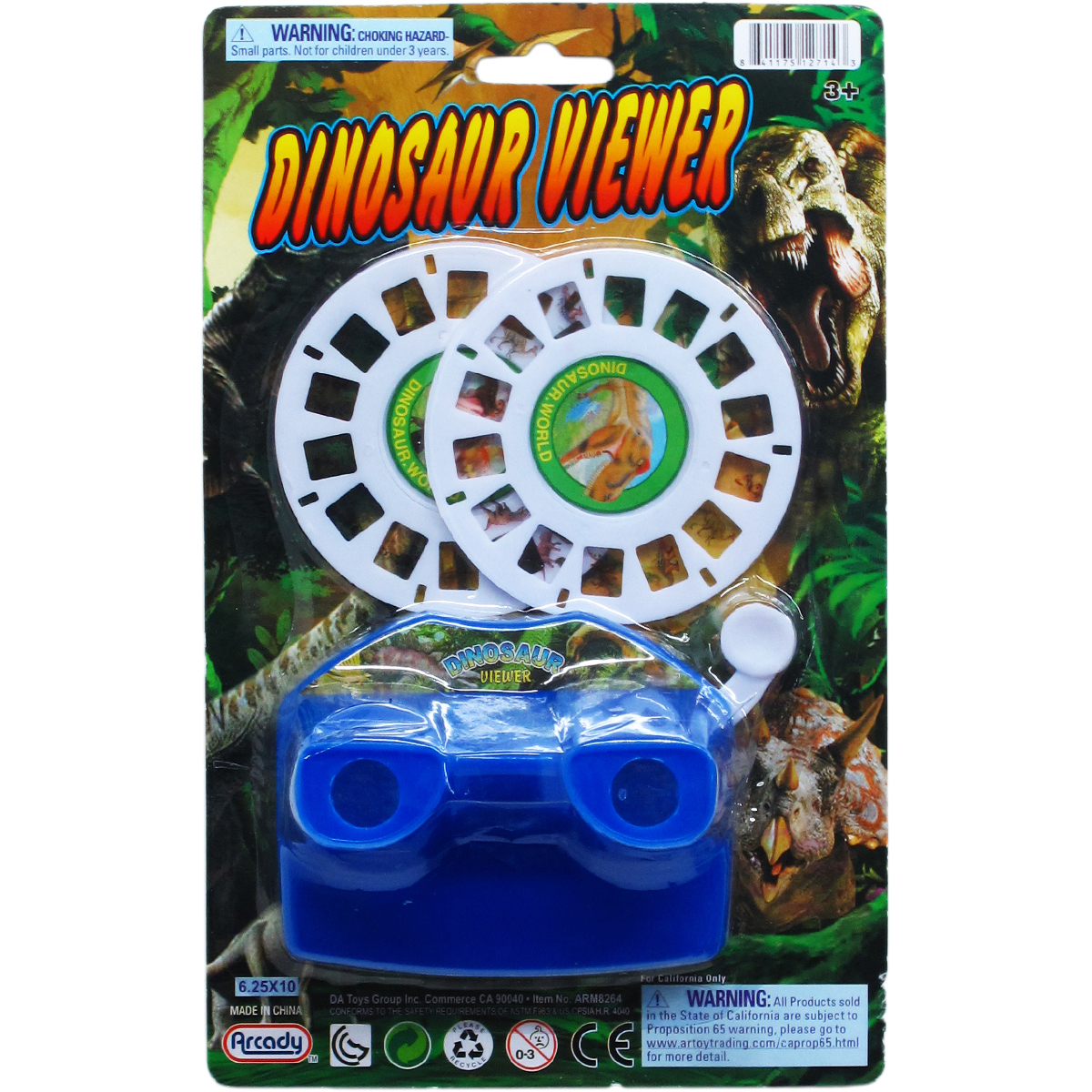 Wholesale Dinosaur Viewer Sets - 2 Disks, Assorted Styles