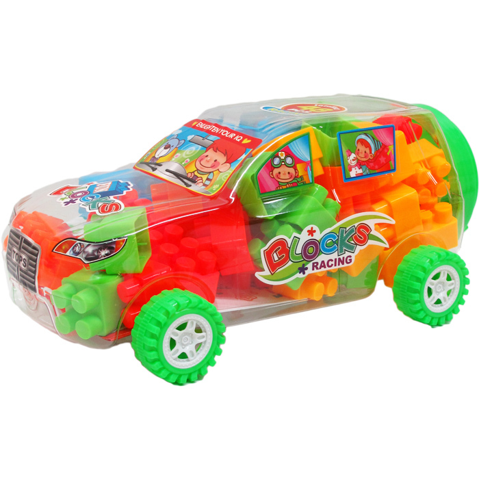 Wholesale Car Blocks Playsets - 48-Pieces, Assorted