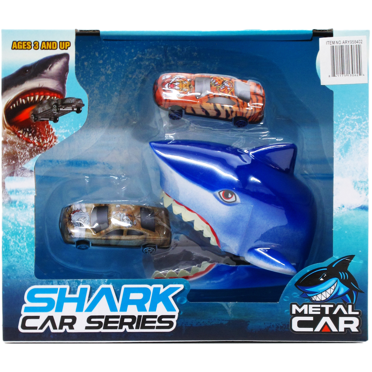 Wholesale Diecast Car Launcher Set - Shark, 4.5" | DollarDays