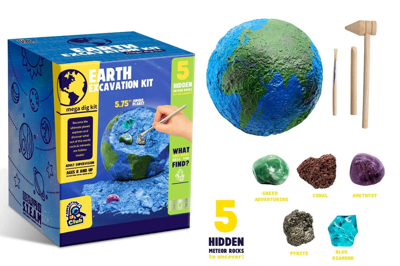 Wholesale Earth Excavation Mega Dig Kits - DollarDays