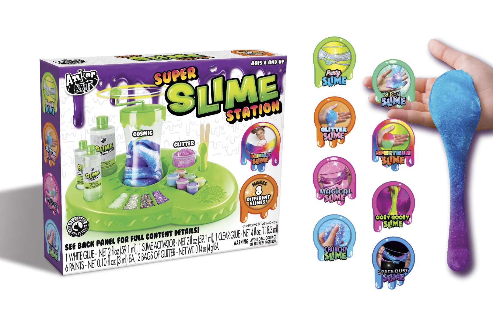 Wholesale Super Slime Stations, Ages 6+ - DollarDays