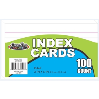 Wholesale Index Cards - Bulk Index Cards - Recipe Index Cards - DollarDays