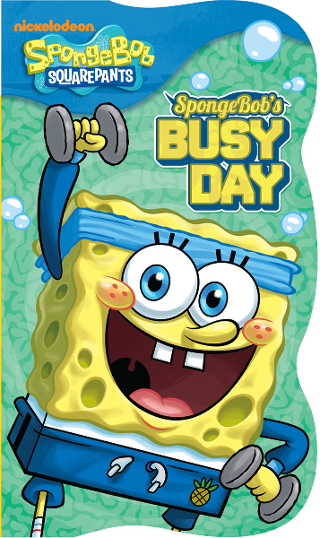 Wholesale Spongebob Busy Day Shaped Board Book (SKU 1818502) DollarDays