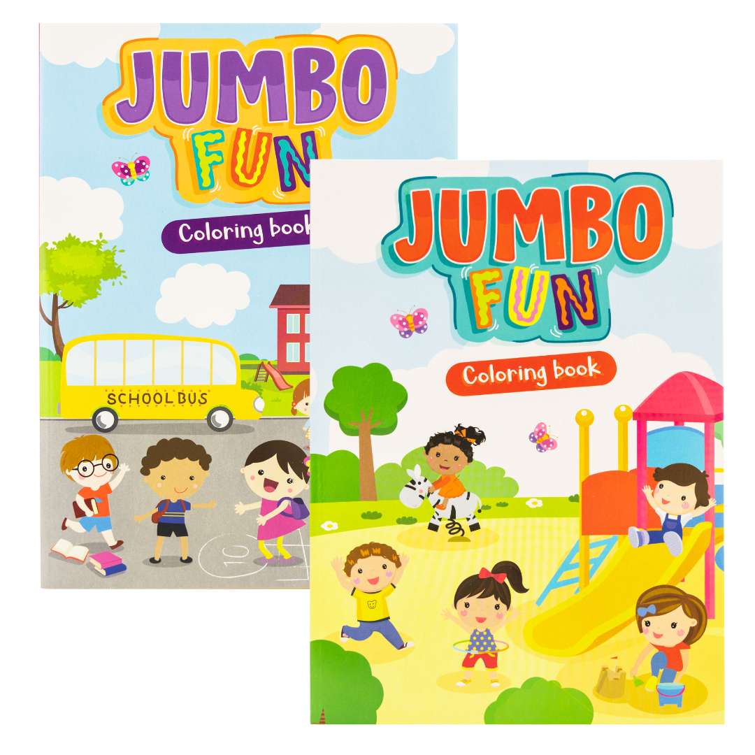 Wholesale Fun Coloring & Activity Books - Jumbo