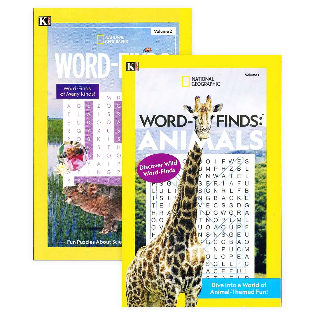 National Geographic Word Find Books - Digest Size | DollarDays
