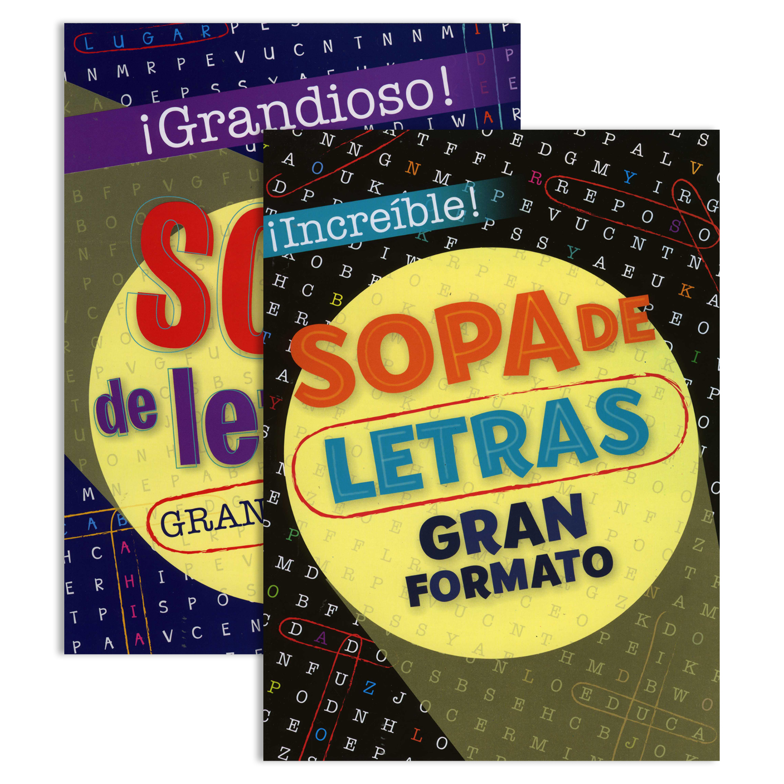 Sopa De Letras Gran Formato - Spanish Language Word Search