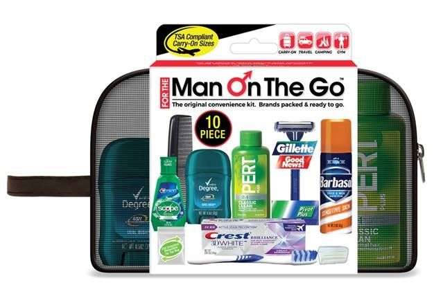 Men's Deluxe Travel Kit - 10 Piece | DollarDays