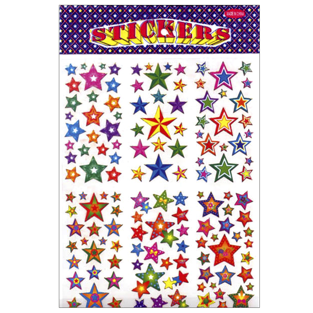 Wholesale Star Stickers Sheet. | DollarDays