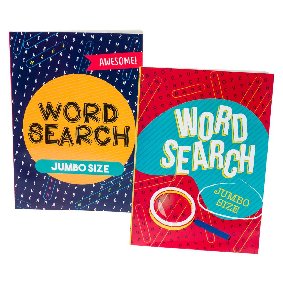 Jumbo Word Search Books - 80 Pages | DollarDays