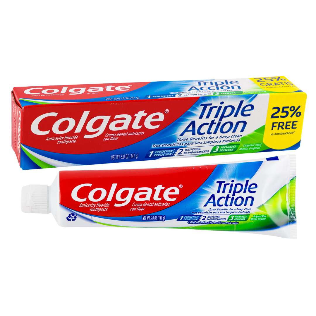 Wholesale Colgate Triple Action Toothpastes, 5 oz - DollarDays