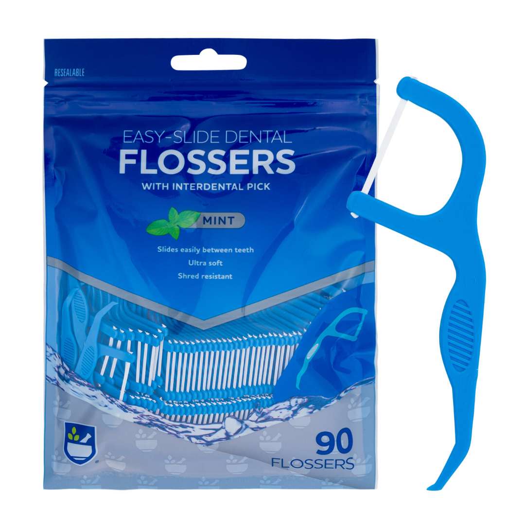 Easy Slide Mint Dental Flossers - 90 Count | DollarDays