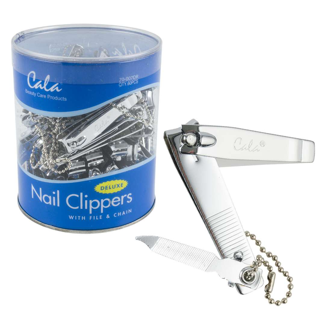 Wholesale Nail Clippers with File and Chain - DollarDays