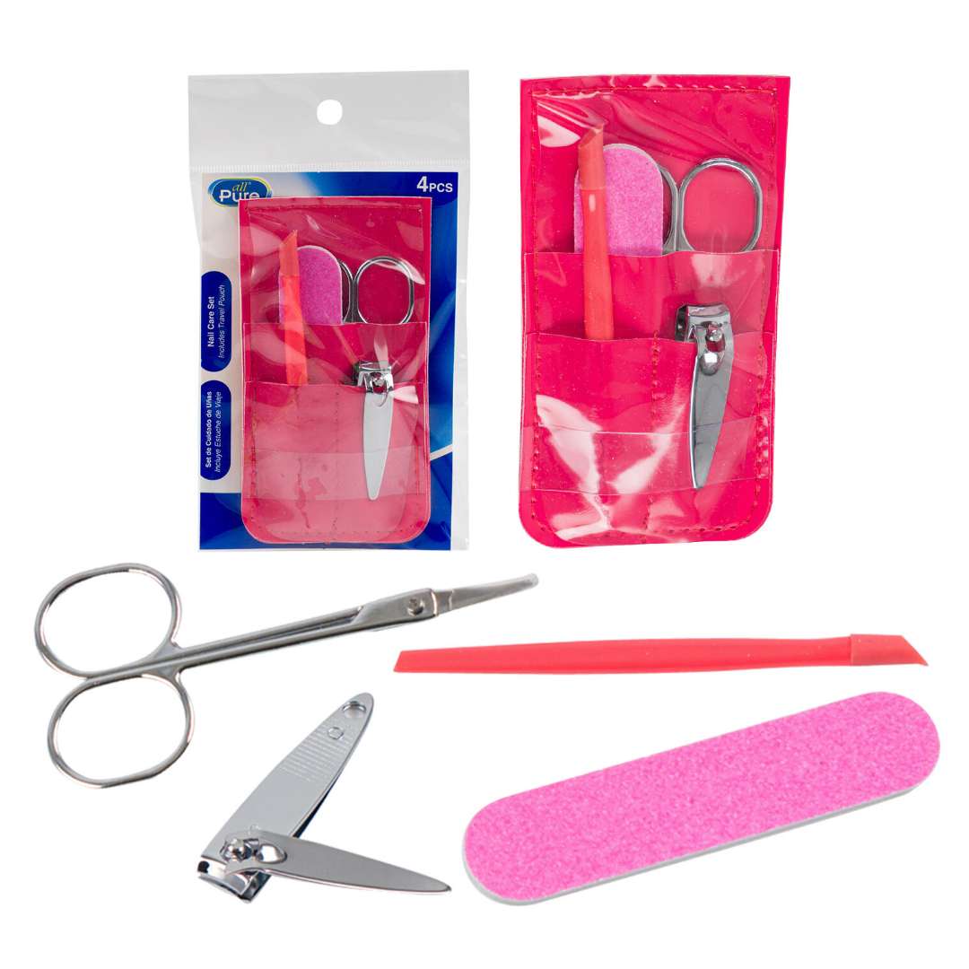 Bulk Nail Care Set, 4 Piece | DollarDays