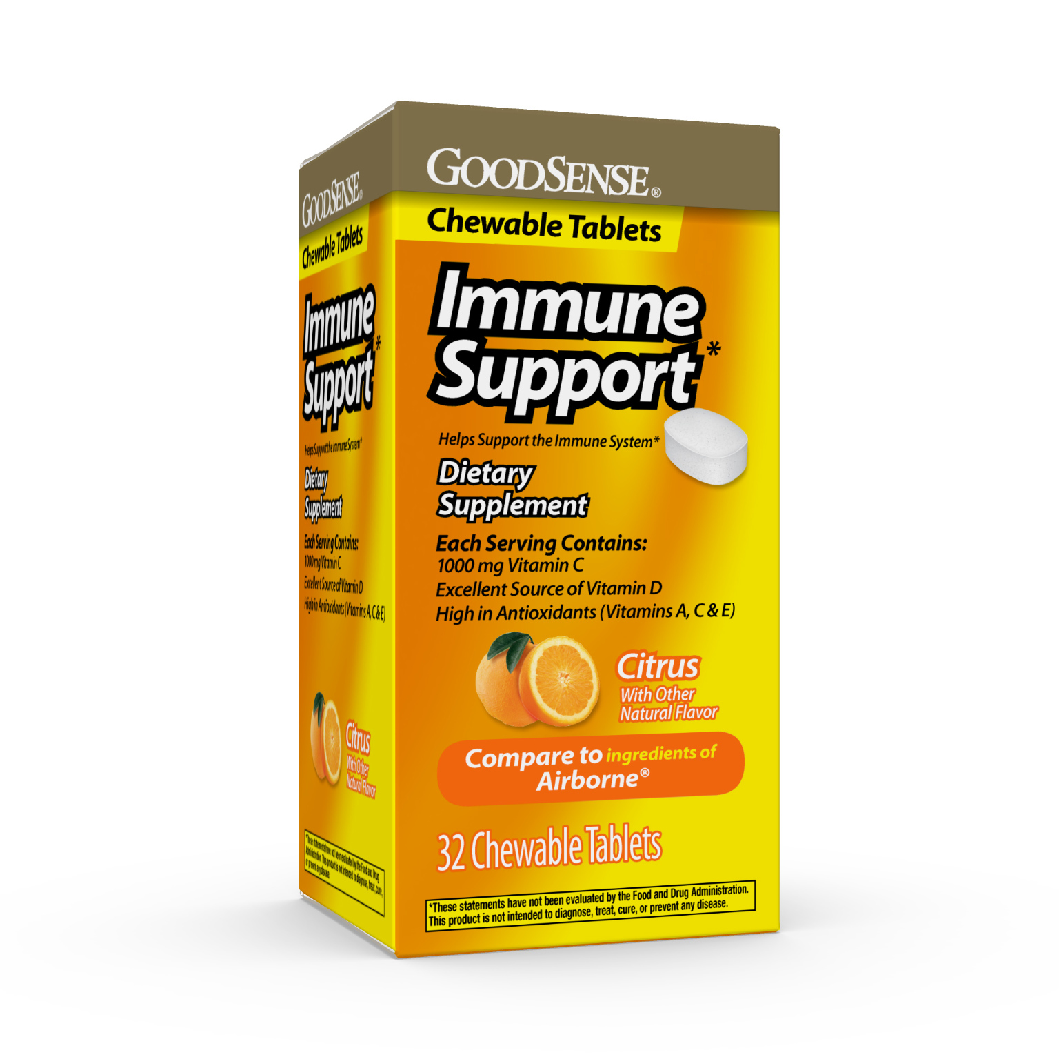 Wholesale GoodSense Immune Support Tablets - 32/Bottle