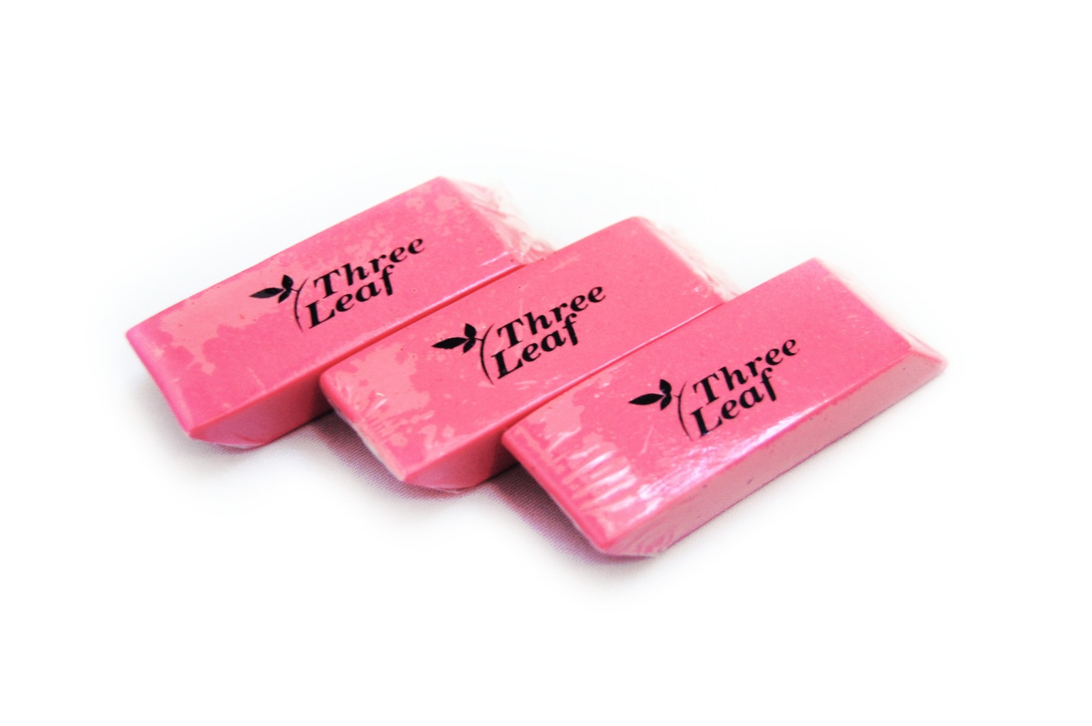 Wholesale Bevel Edged Erasers - Pink, 48 Count - DollarDays
