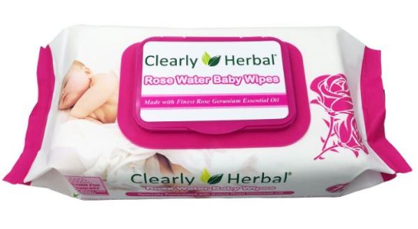 Wholesale Rose Water Wipes - 48 Packs/Case