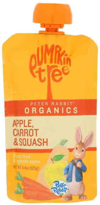 Peter Rabbit Baby - Apple Carrot & Squash, 4.4 oz