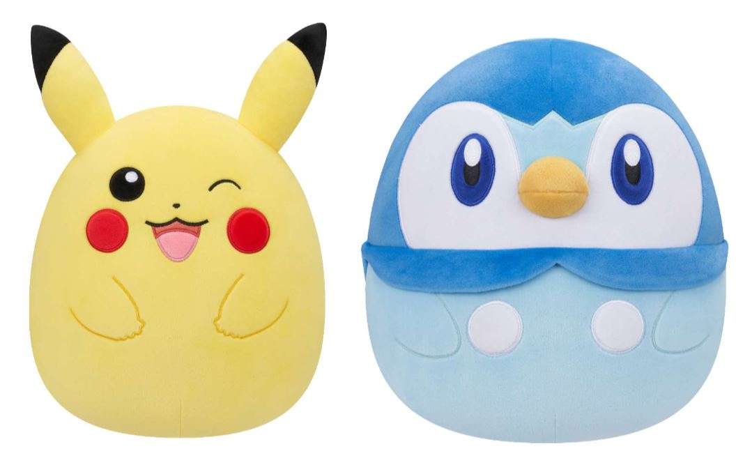 Squishmallow Pokémon Plush - Two Assorted, 10" - DollarDays