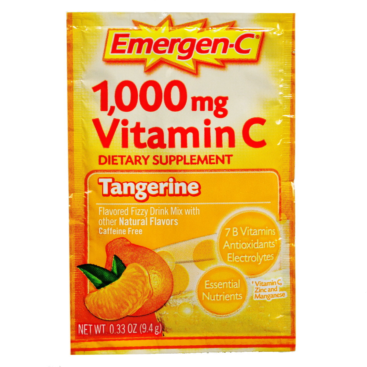 Wholesale Tangerine Emergen-C® Dietary Supplement Packets