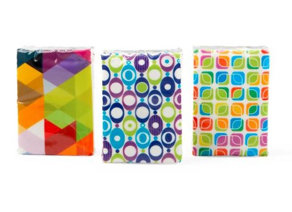 Bulk Facial Tissue Packs - 25 Sheets, Travel Size - DollarDays