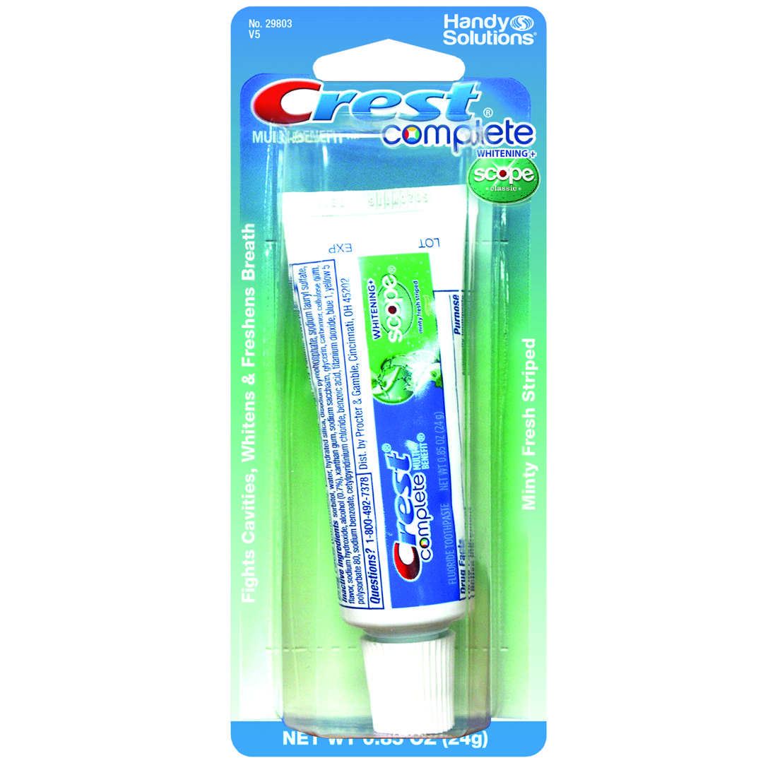 Wholesale Crest Whitening Toothpaste - 0.85 oz, Mint