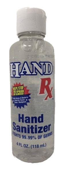 Hand RX 4 ox 70% Alcohol Hand Sanitizer