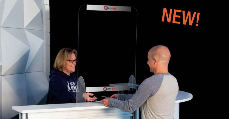 Wholesale 24"W X 32"H Acrylic Counter Barrier (Unimprinted)