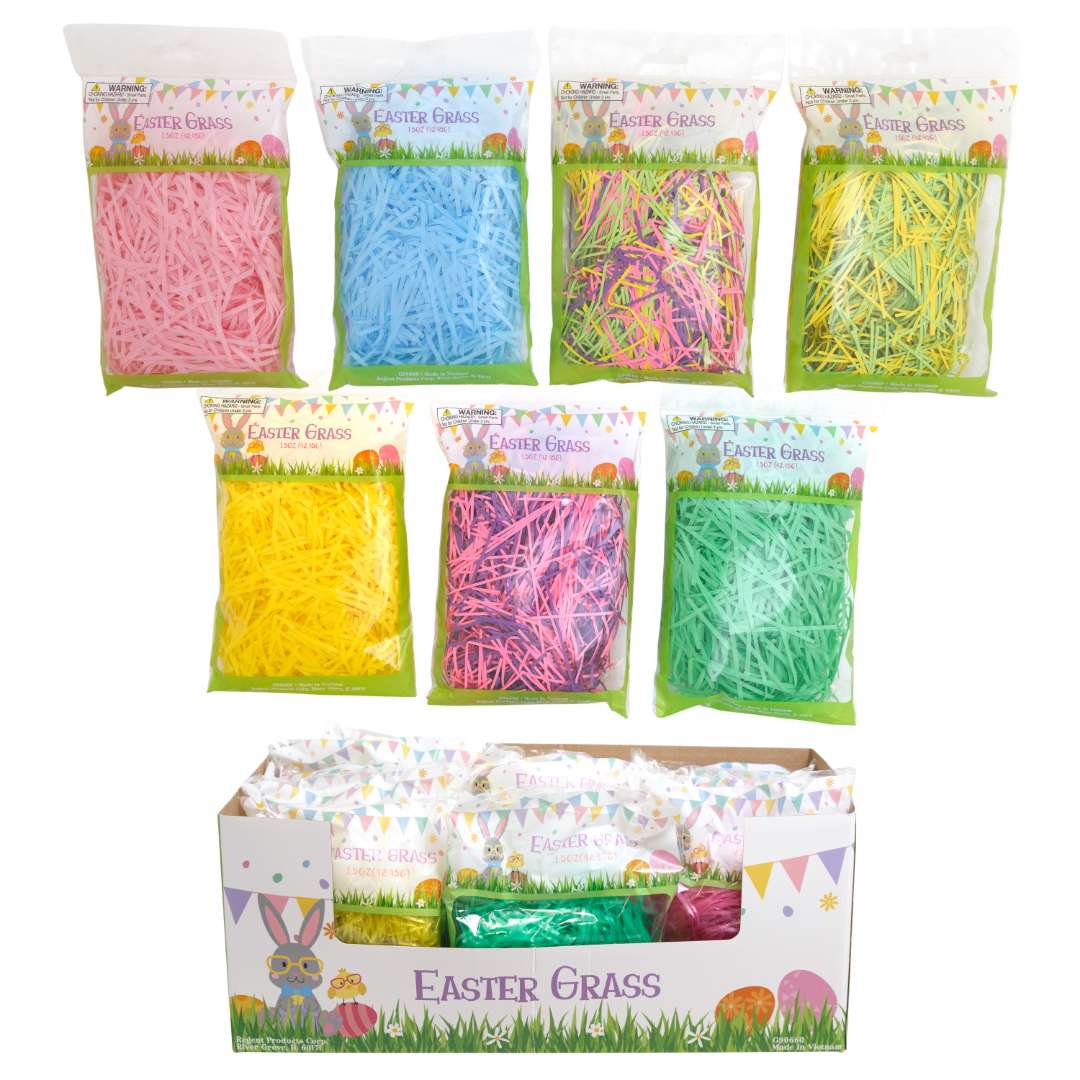 Easter Grass - Assorted Colors | DollarDays