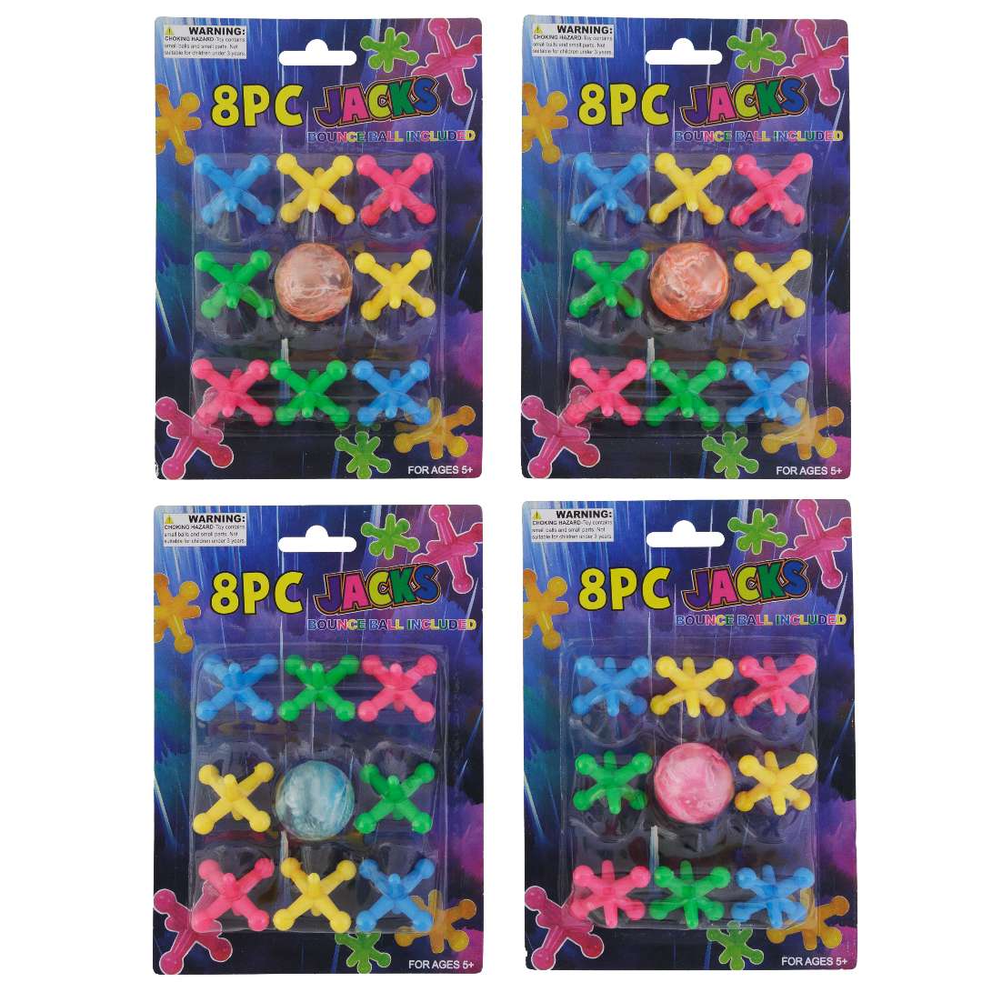 Bulk Jack Sets with Bounce Ball - Buy Wholesale Novelty Toys
