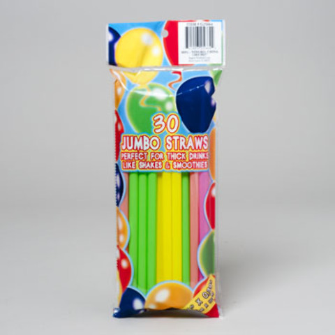 Wholesale Jumbo Straws- 30 Count | DollarDays