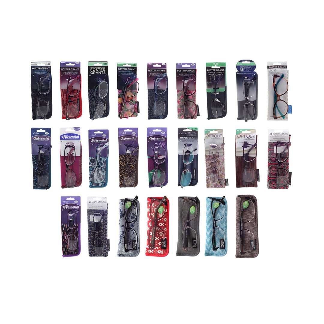 Wholesale Reading Glasses in Assorted Styles & Strengths - DollarDays