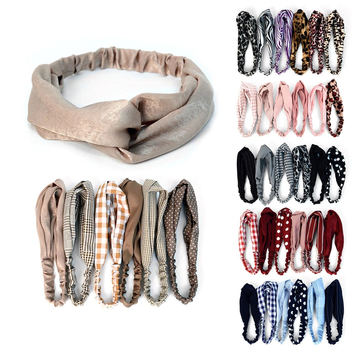 Wholesale Spring/Summer Headbands - 120 Assorted | DollarDays