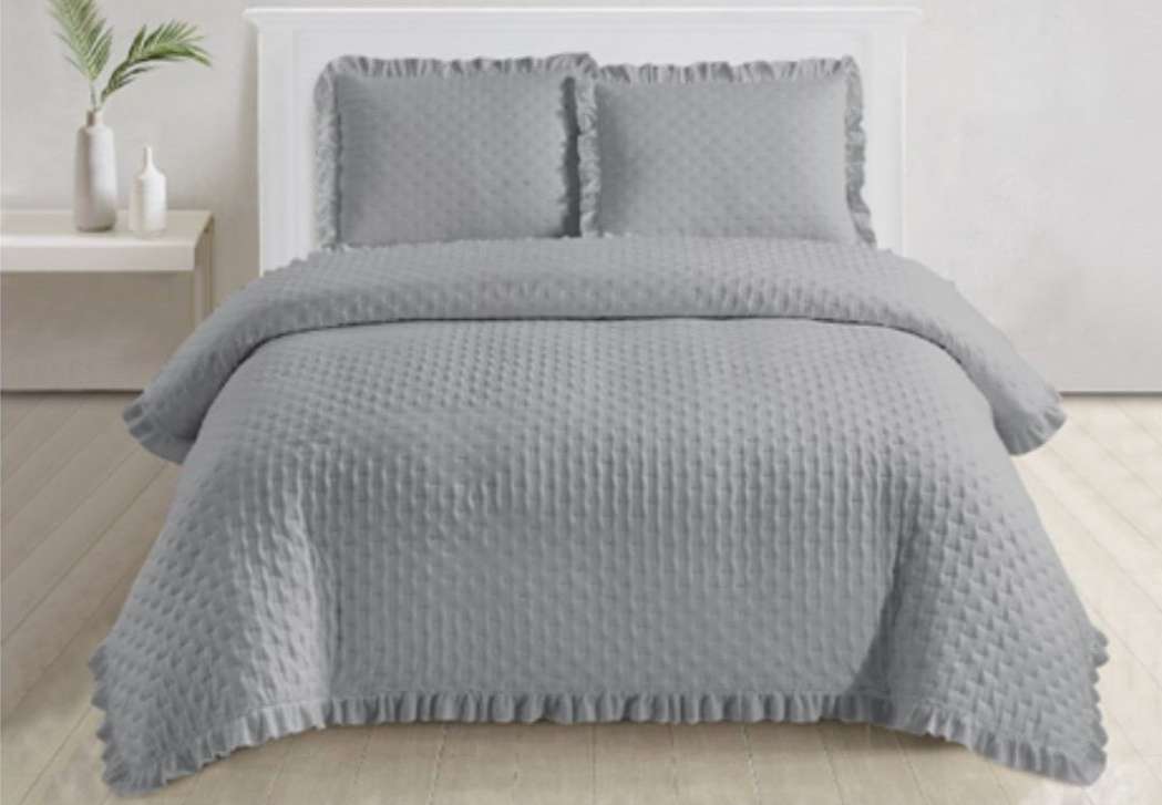 Ruffled Quilt Sets - King