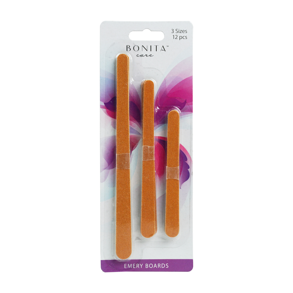 Wholesale Emery Boards - 12 Pack, 144 Packs Per Case, 3 Sizes