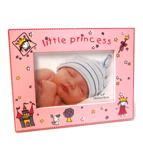 Wholesale Little Princess Photo Frame - 6"x4" - Pink (SKU 2342477 ...