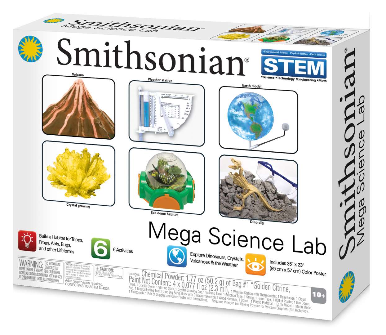 Wholesale Smithsonian Mega Science Lab Kit - DollarDays