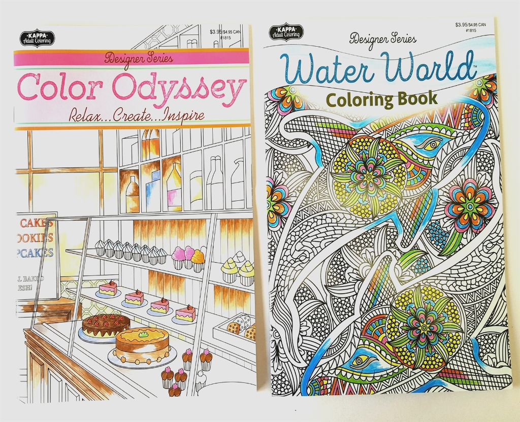Wholesale Adult Coloring Book Odyssey Water World SKU 1949542 DollarDays