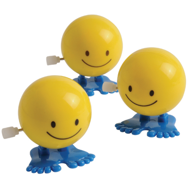 Wholesale Smiley Face Toys - Wind-Up, Assorted Colors