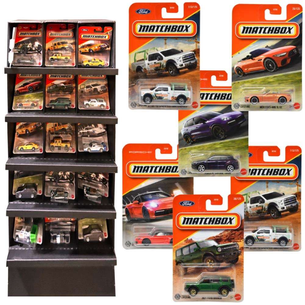 Bulk Matchbox Die Cast Car Pack, 1:64 Scale - Assorted | DollarDays
