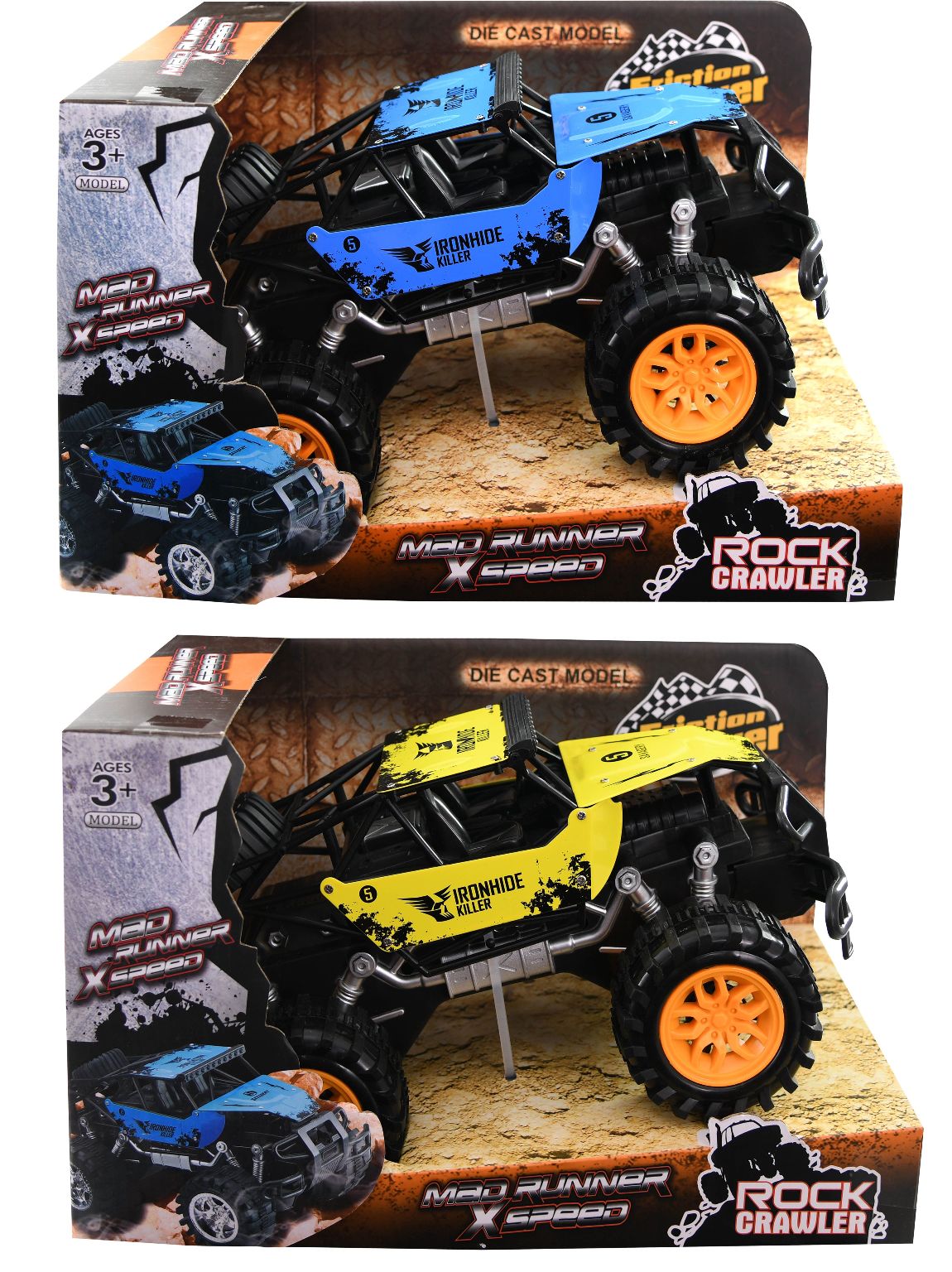 Wholesale Friction Powered Rock Crawlers, Assorted
