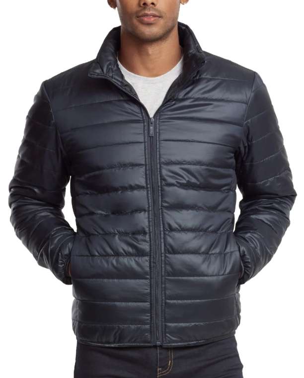 Men's Puffer Jackets - 3XL, Navy